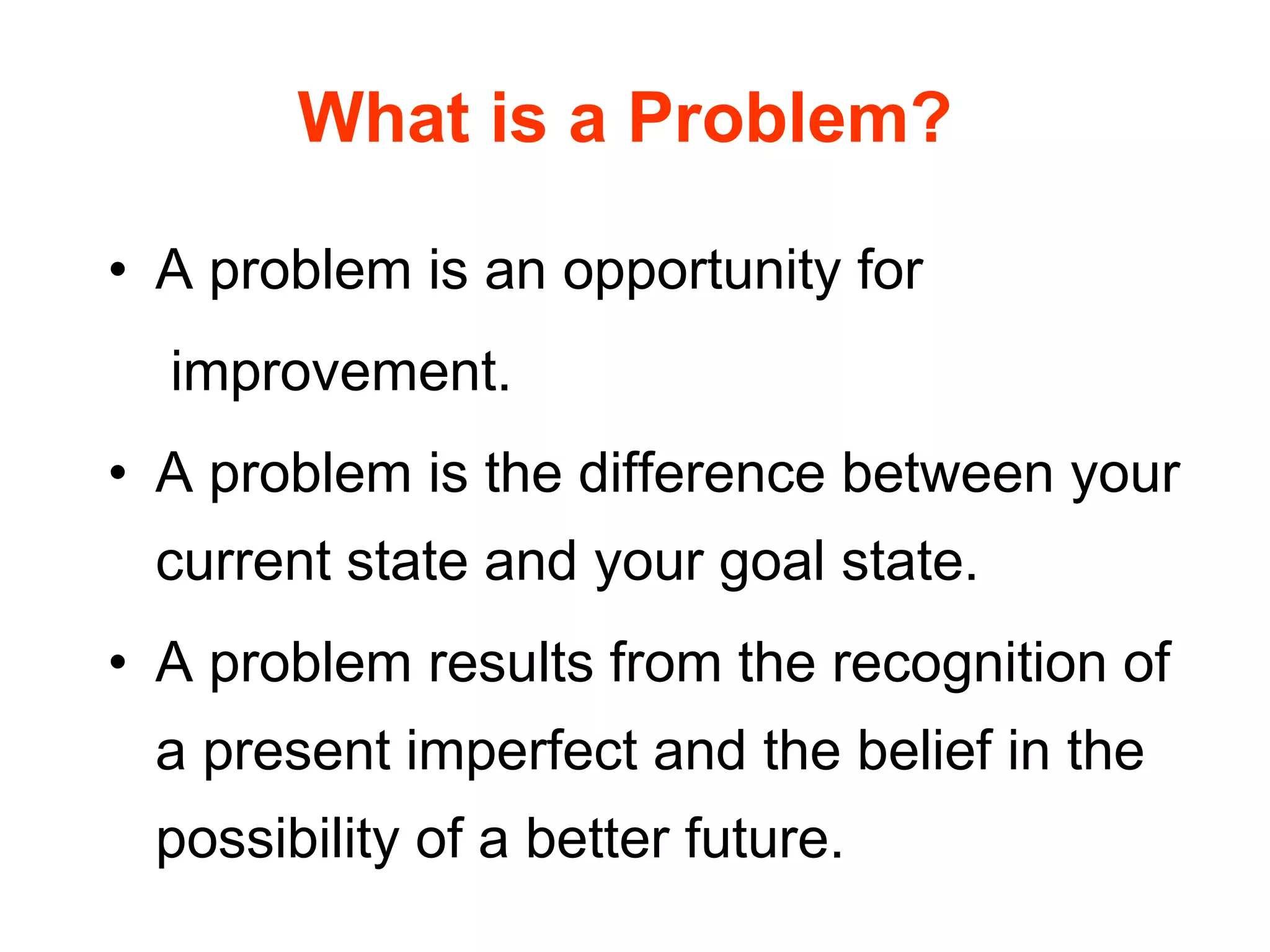 Problem solving &Decision Making | PPT