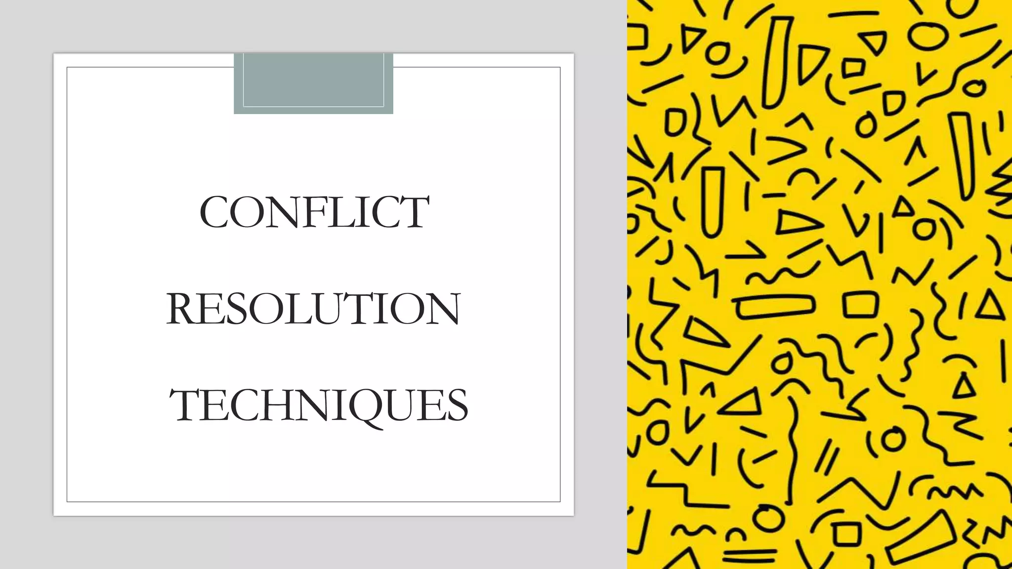 Problem Solving, Decision Making, & Conflict Resolution PowerPoint | PPTX