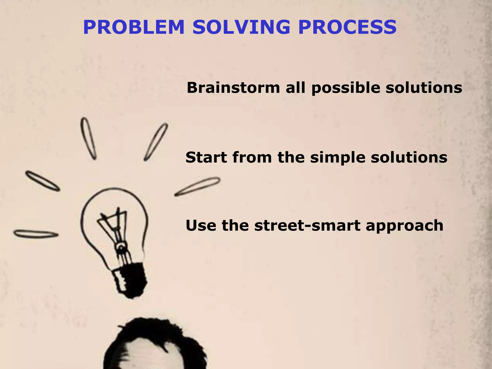 Problem solving & decision making | PPTX