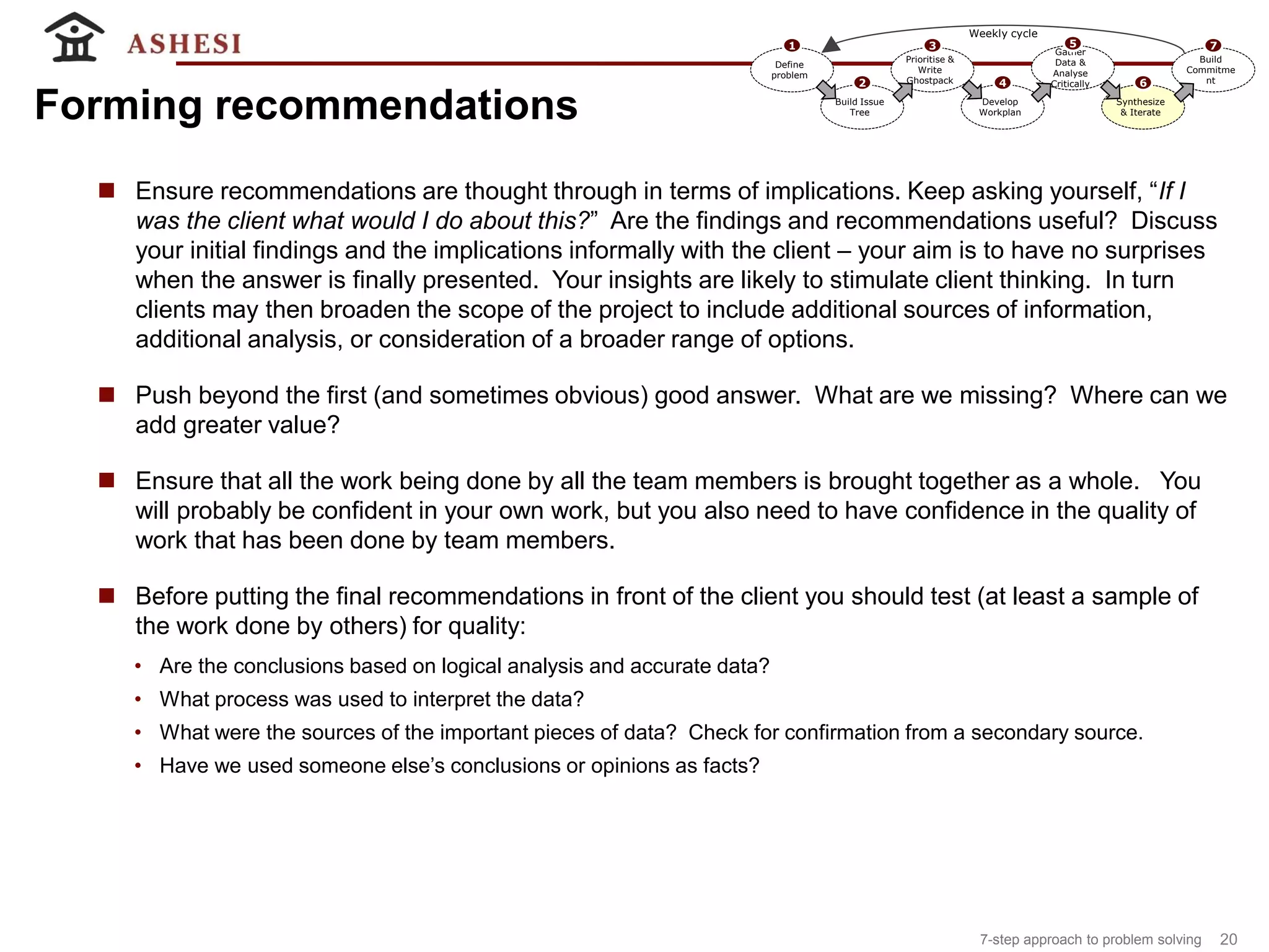 7 steps to master problem solving | PDF