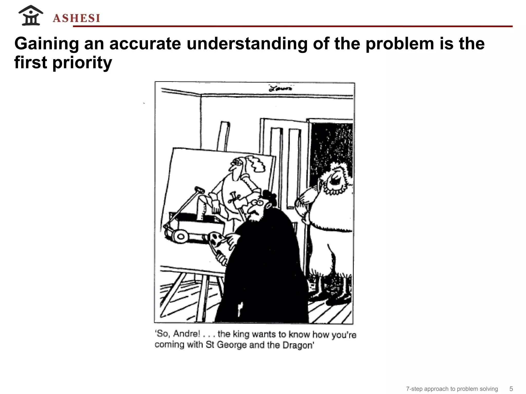 7 steps to master problem solving | PDF