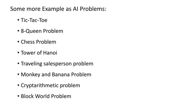 Problem solving in Artificial Intelligence.pptx | Search | Internet