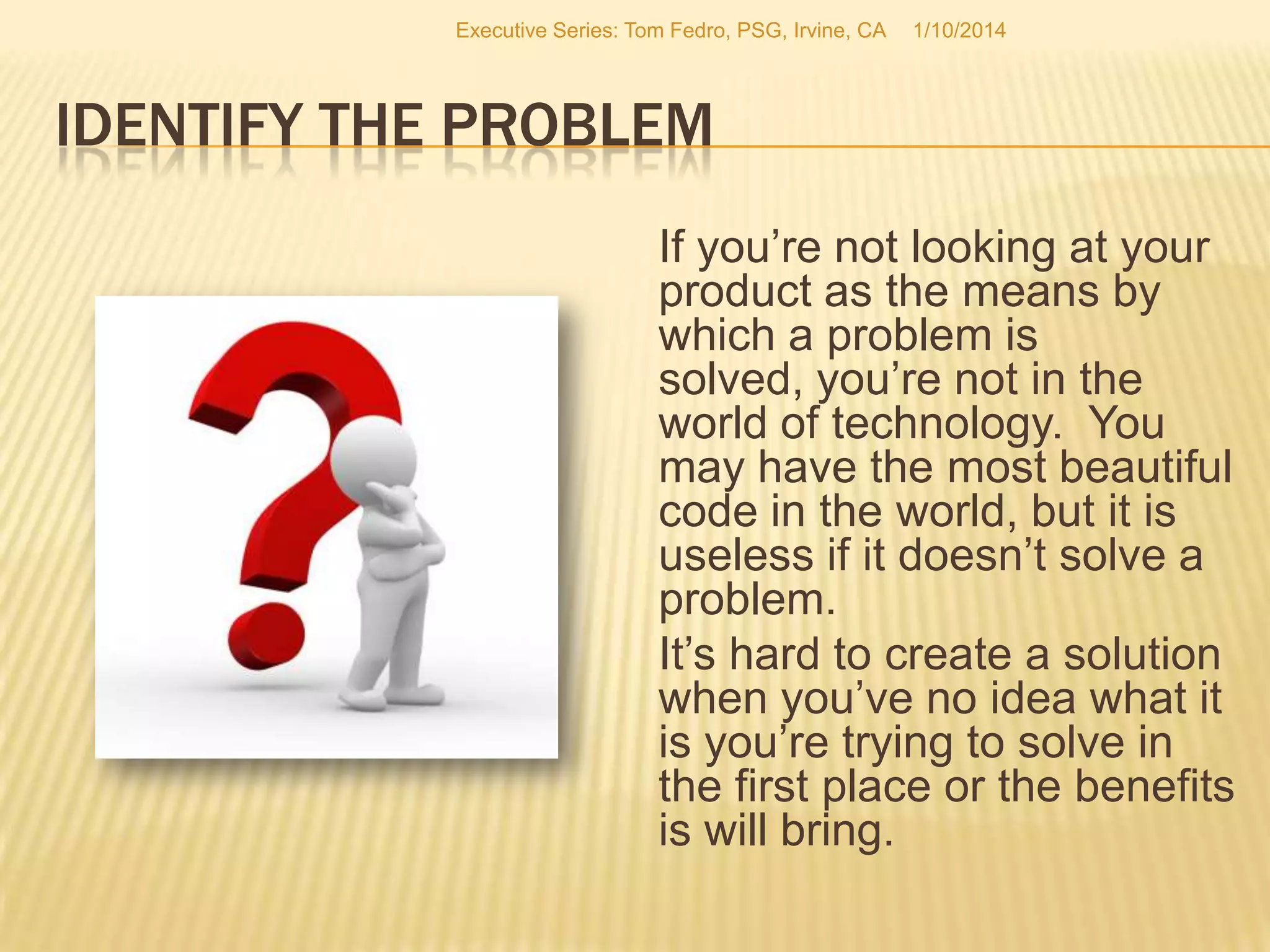 Problem solving in business | PPTX | Business | Business and Finance