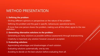 Problem Solving in Career Counselling (in Educational Settings) | PPT