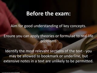 Open book exams | PPT