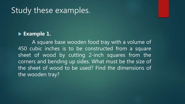 Problem solving involving polynomial function | PPTX | Woodworking ...