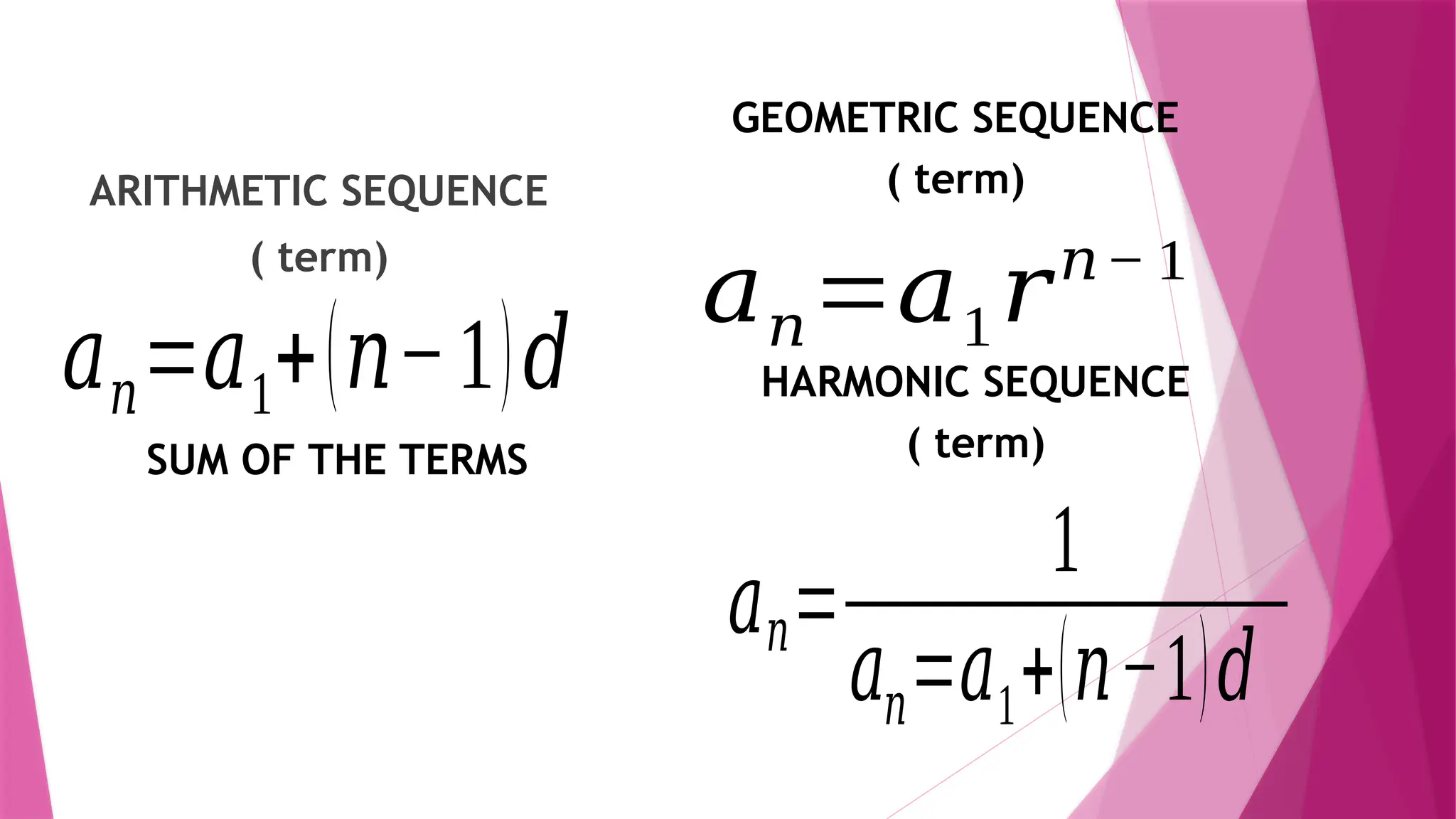 PROBLEM SOLVING INVOLVING SEQUENCES.pptx | Science