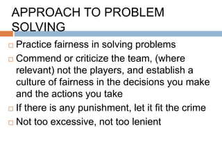 Problem solving in work place | PPTX