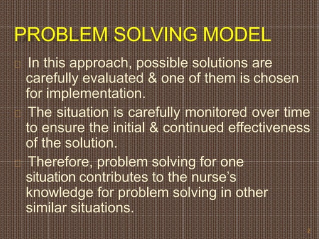 Problem solving in work place | PPTX | Career Advice | Careers