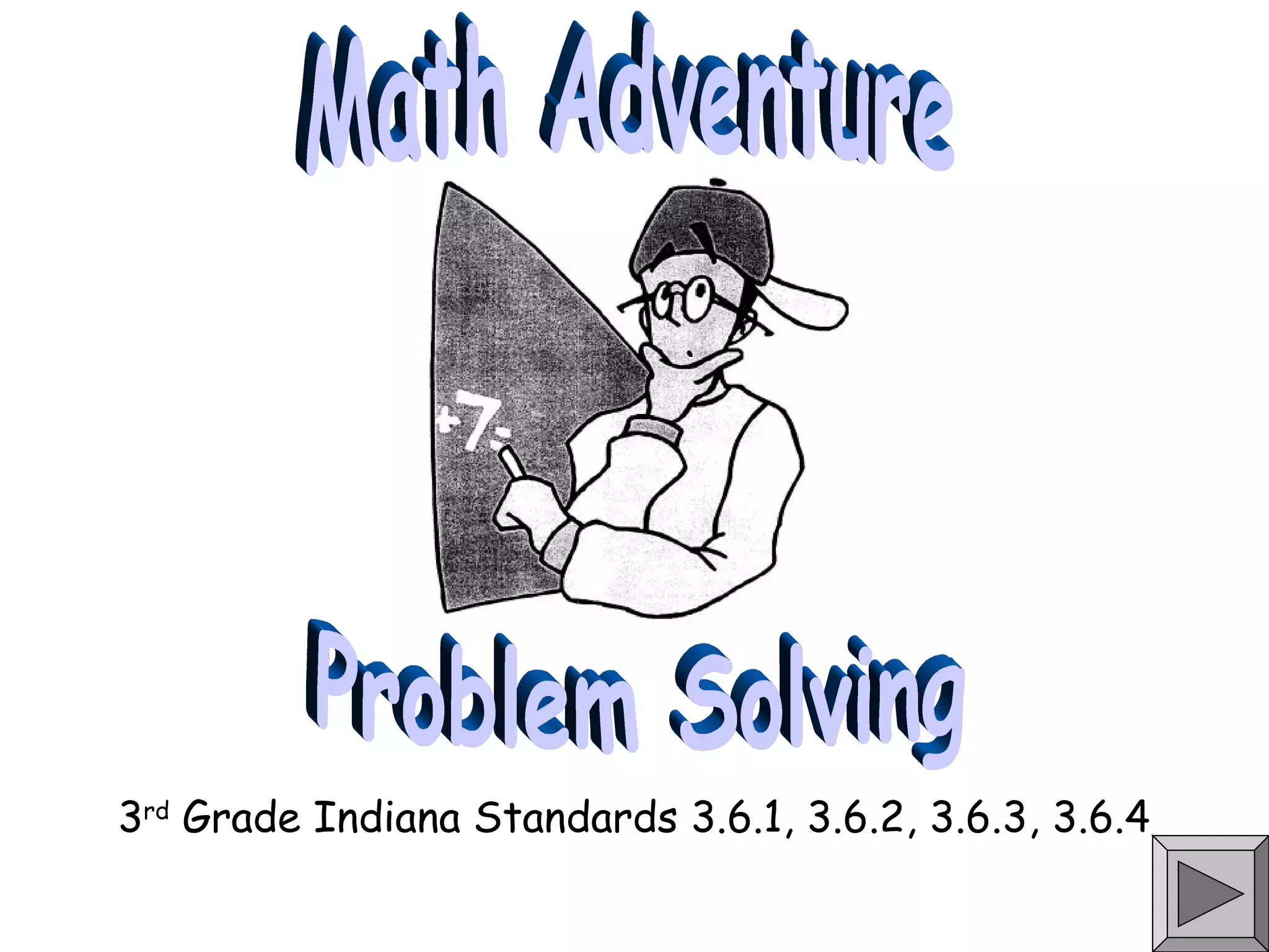 Problem solving math adventure | PPT