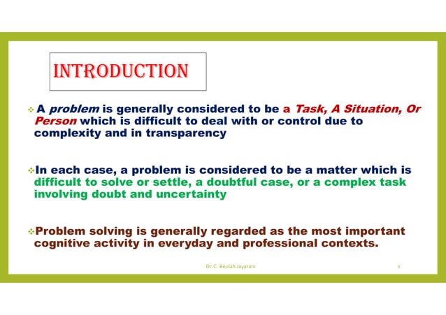 Problem solving method | PDF | Educational Assessment | Education