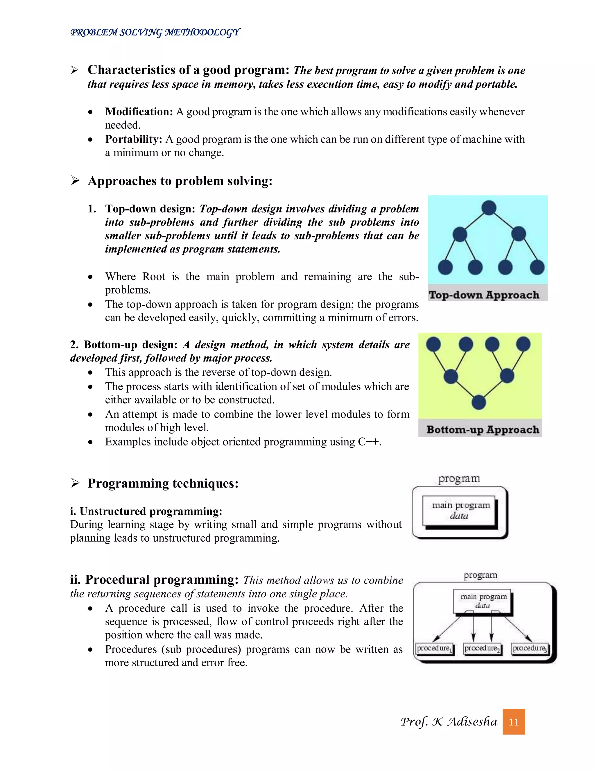 Problem solving methodology | PDF