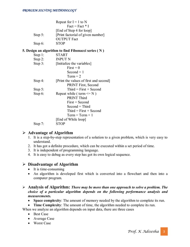 Problem solving methodology | PDF