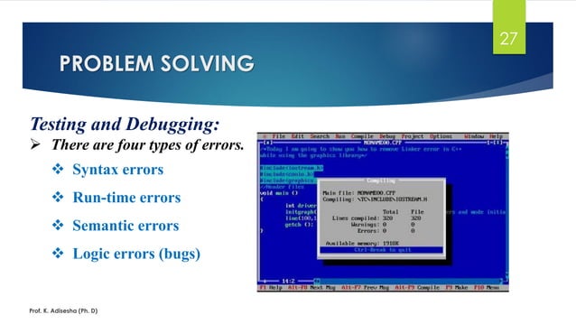 Problem solving methodology | PDF | Computer Software and Applications | Computing