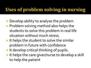 Problem solving methods | PPT