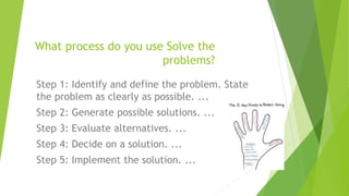 PROBLEM SOLVING PPT.pptx | Business | Business and Finance