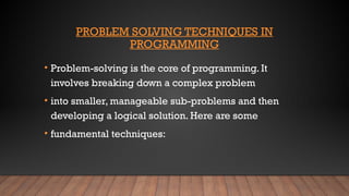 problemsolving ppt computer scince .pptx
