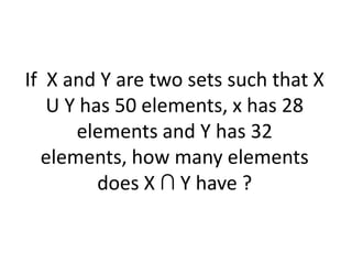Problem solving sets | PPT