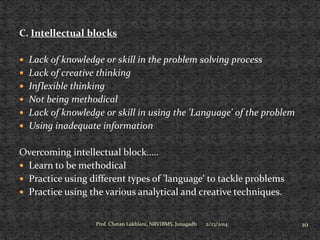 Problem solving skill | PDF