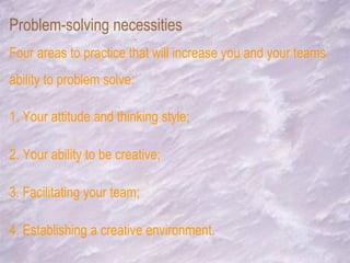 Problem solving skills | PPT