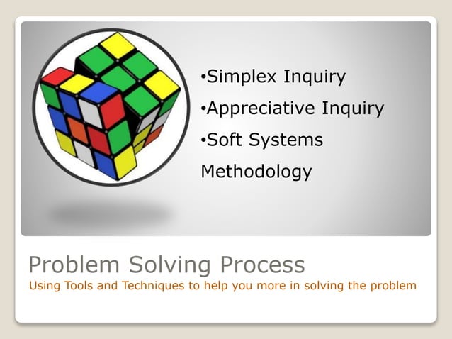 Problem solving skills | PPTX