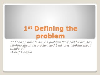 Problem solving skills | PPTX