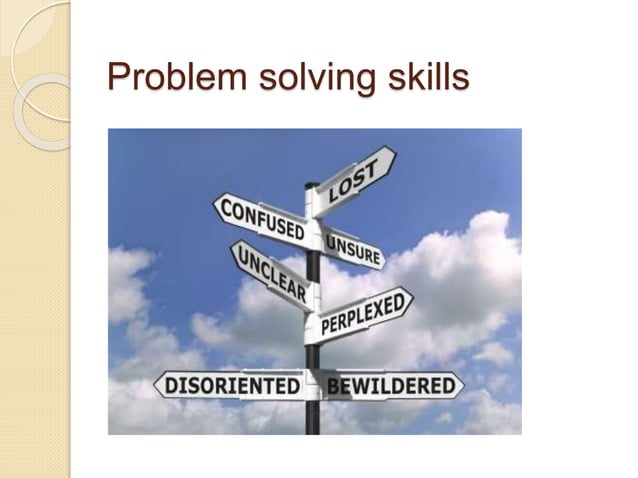 Problem solving skills | PPTX