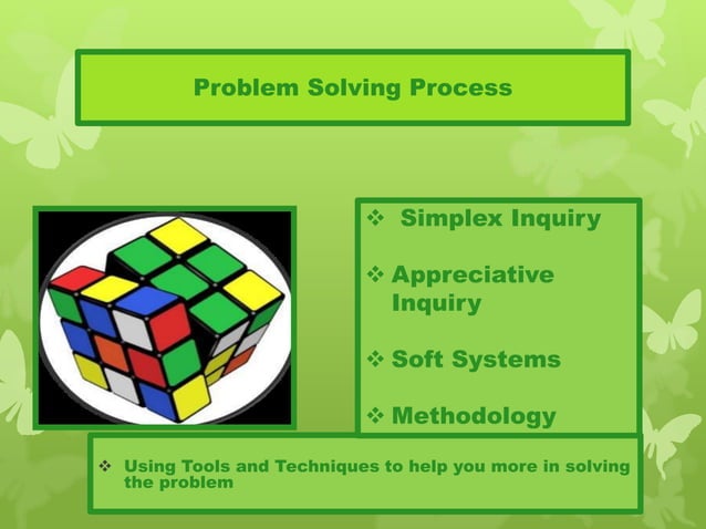 Problem solving skills | PPT | Business | Business and Finance