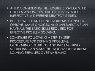 Problem Solving Tips in our everyday life | PPT