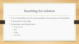 Problem Solving Strategies - Artificial Intelligence - Anna University ...