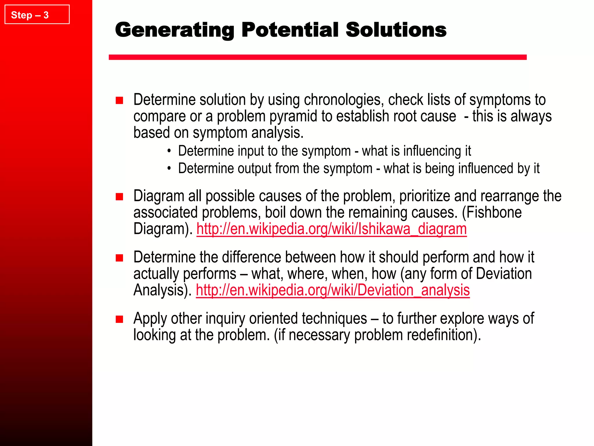 Problem Management - Systematic Approach | PPTX