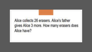 Problem solving sums | PPT