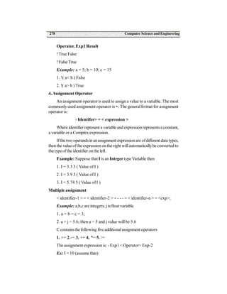 Problem solving techniques in c language | PDF