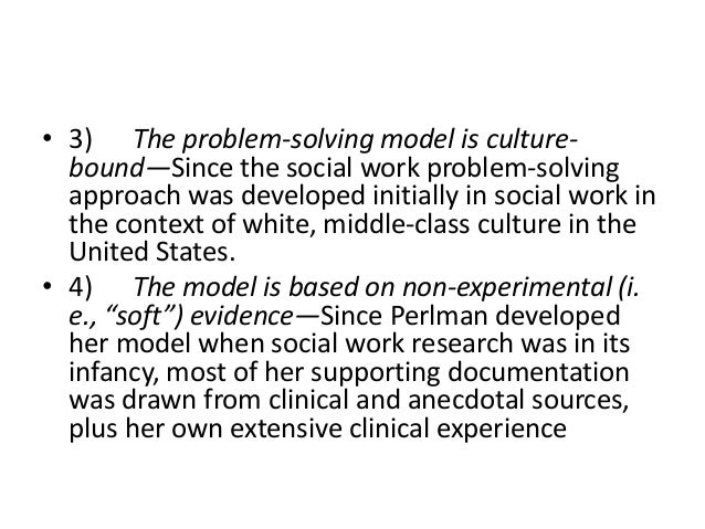 Problem solving theory by helen harris perlman