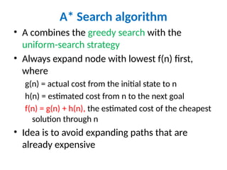 Problem Solving through Search - Informed Search | PPTX