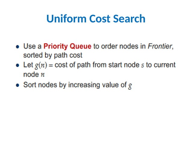 Problem Solving through Search - Uninformed Search | PPT