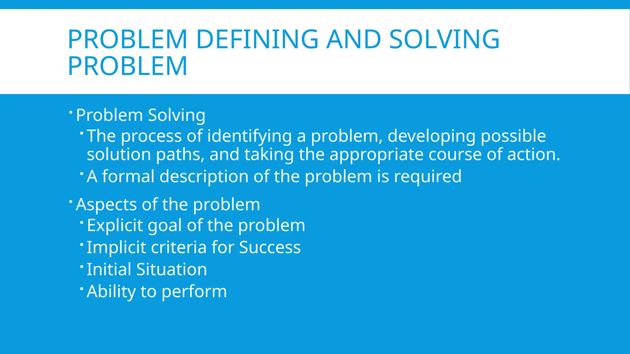 Problem Solving using AI - Anna University - AL 3391 - Artificial ...
