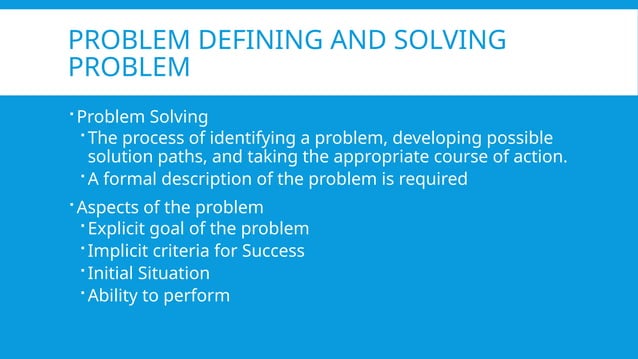 Problem Solving using AI - Anna University - AL 3391 - Artificial ...
