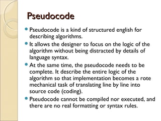 Problem solving using Computer | PPT