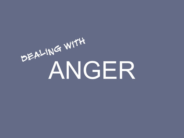 Problem Solving With Anger Management | PDF | Bars & Restaurants ...