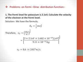 Problems on fermi part 2 | PPTX