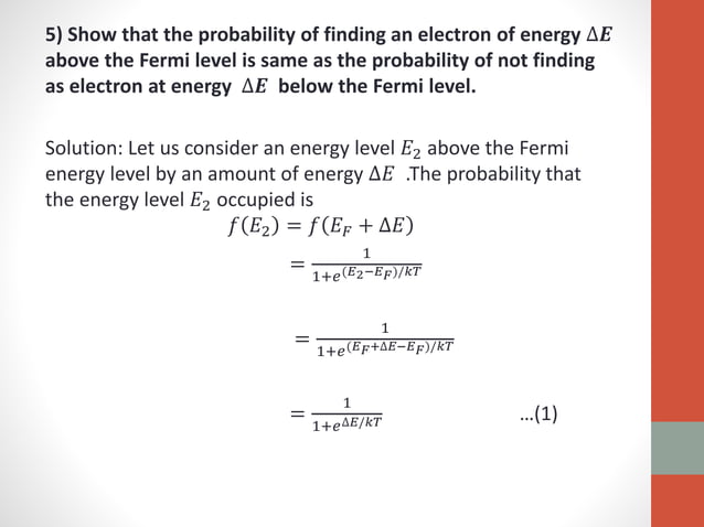 Problems on fermi part 2 | PPTX