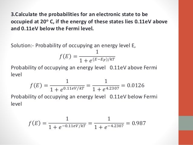 Problems on fermi part 2