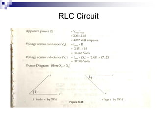 Problems on RL, LC, RLC circuits for electronic circuits.pdf