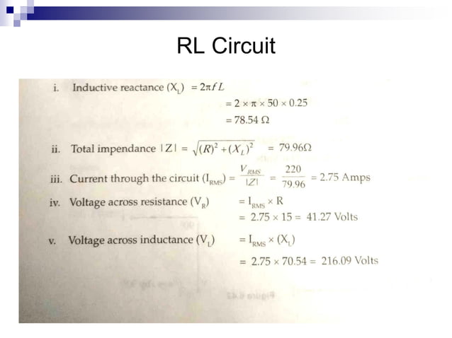 Problems on RL, LC, RLC circuits for electronic circuits.pdf