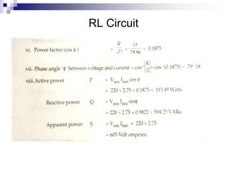 Problems on RL, LC, RLC circuits for electronic circuits.pdf