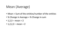 Problems on statistics.pptx | Business Accounting & Finance | Business