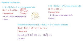 problems on types of functions (relations and functions) | PPT