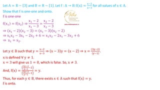 problems on types of functions-II (Relations and functions) | PPT