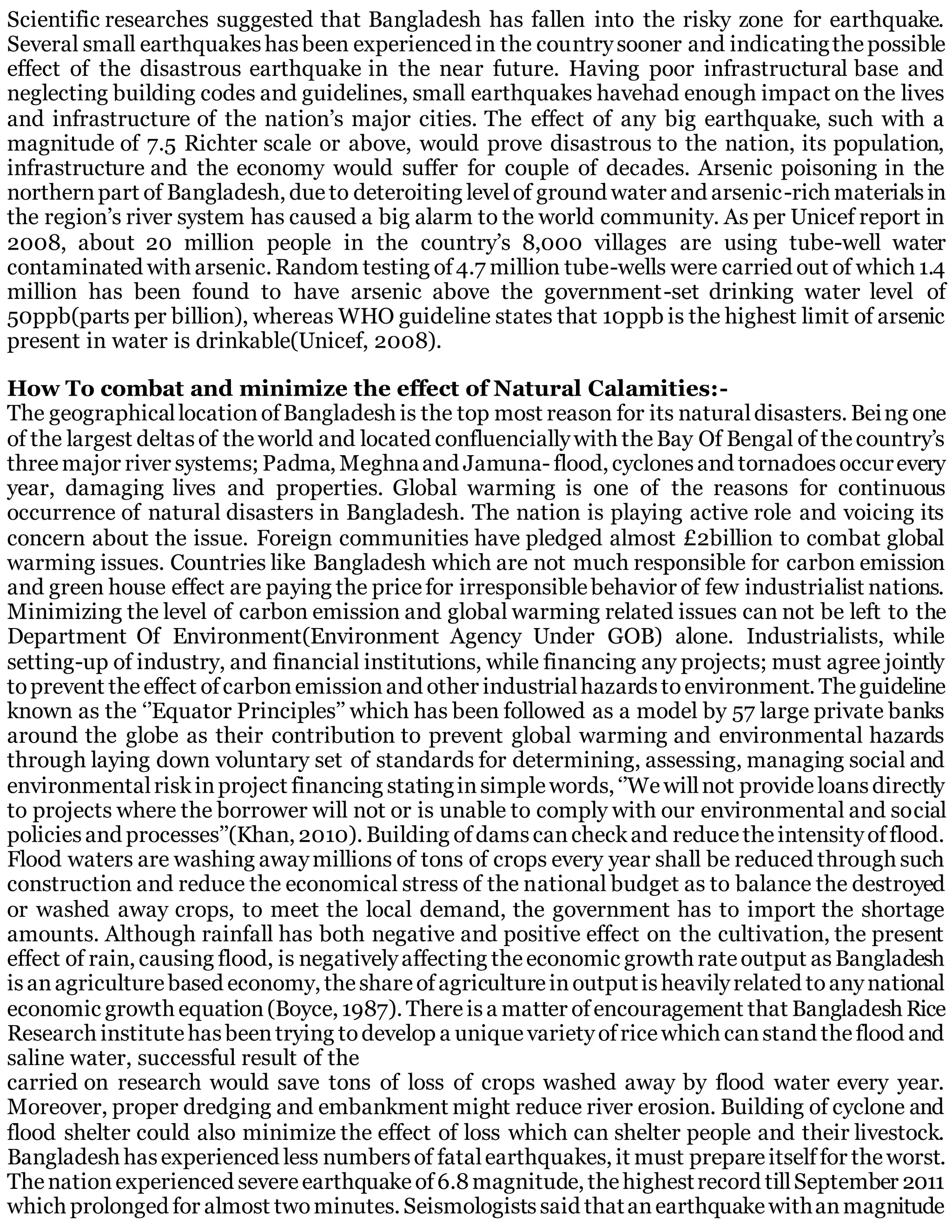 Problems and prospects of Bangladesh economy | DOCX